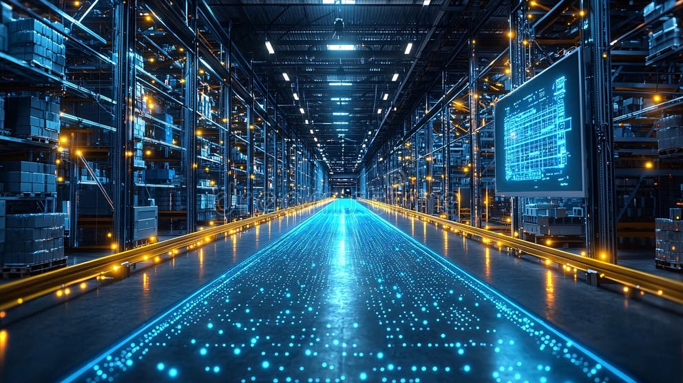 Future Science and Technology Sense Data Center Stock Photo - Image of ...