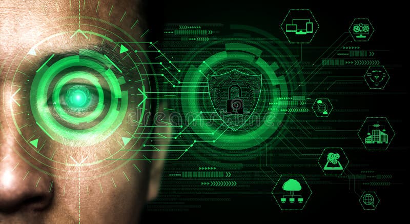 Future Security Data by Biometrics Eye Scanning Stock Photo - Image of ... Future Security Data by Biometrics Eye Scanning Stock Photo - Image of ...