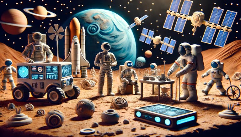 Future Space Exploration with AI Robotic Astronauts - Artificial General Intelligence- AI ...