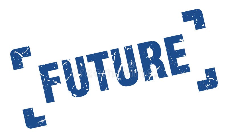 Future - Red Grunge Rubber, Stamp Stock Illustration - Illustration of ...