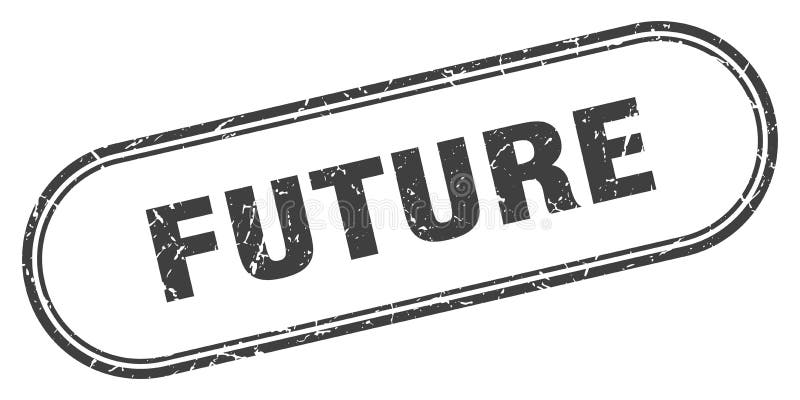 Future - Red Grunge Rubber, Stamp Stock Illustration - Illustration of ...