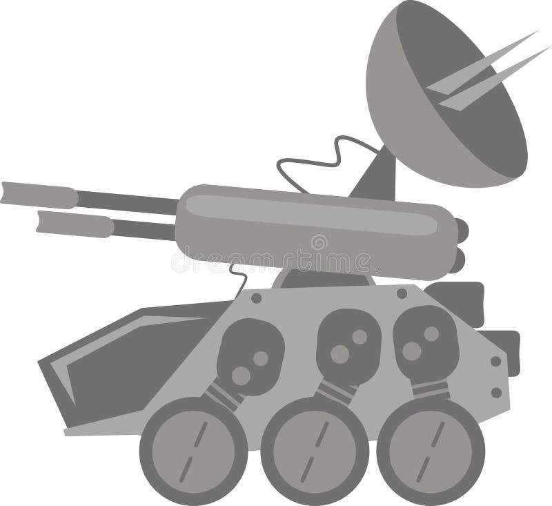 Future Tank stock vector. Illustration of graphic, brown - 55445060