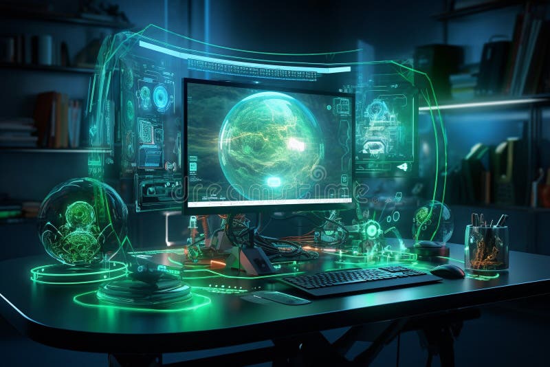 Future Tech: Innovative Concepts and Designs in the Digital Age Stock ...