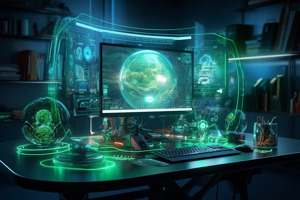 Future Tech: Innovative Concepts and Designs in the Digital Age Stock ...