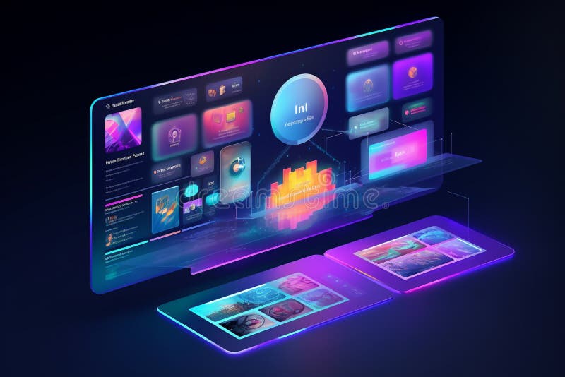 Future Tech: Innovative Concepts and Designs in the Digital Age Stock ...