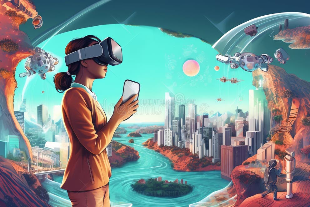 Future Tech: Innovative Concepts and Designs in the Digital Age Stock ...