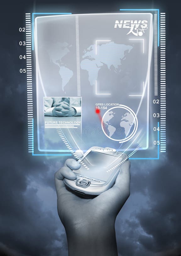 Future Technology stock image. Image of hand, pads, innovative - 2543609