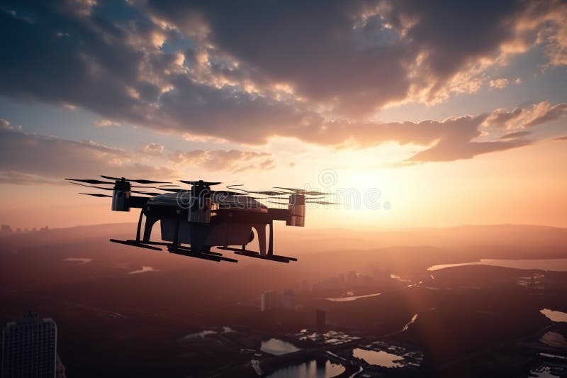 Future Technology of Autonomous Logistics, Created with Generative AI ...