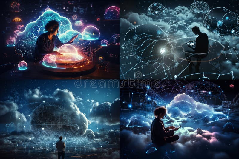 The Future of Technology: Controlling a Connected Cloud Network Stock ...