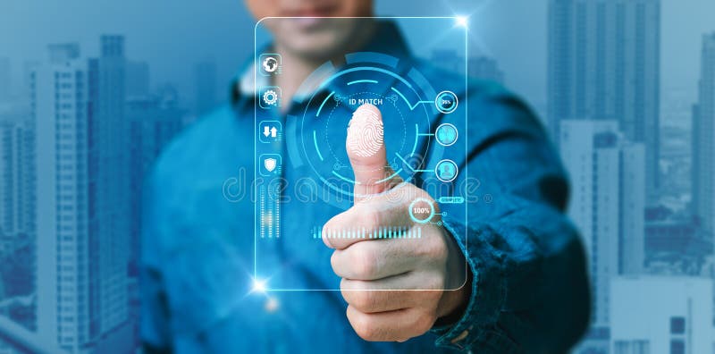 Future Technology and Cybernetics Security on the Internet, Finger ...