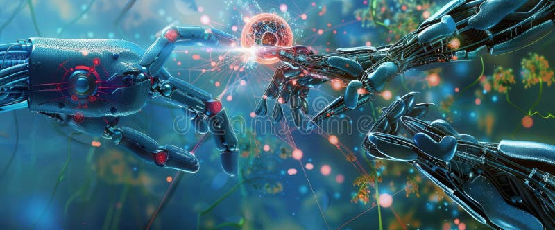 The Future of Technology. Evolving and Transforming Our World Concept ...