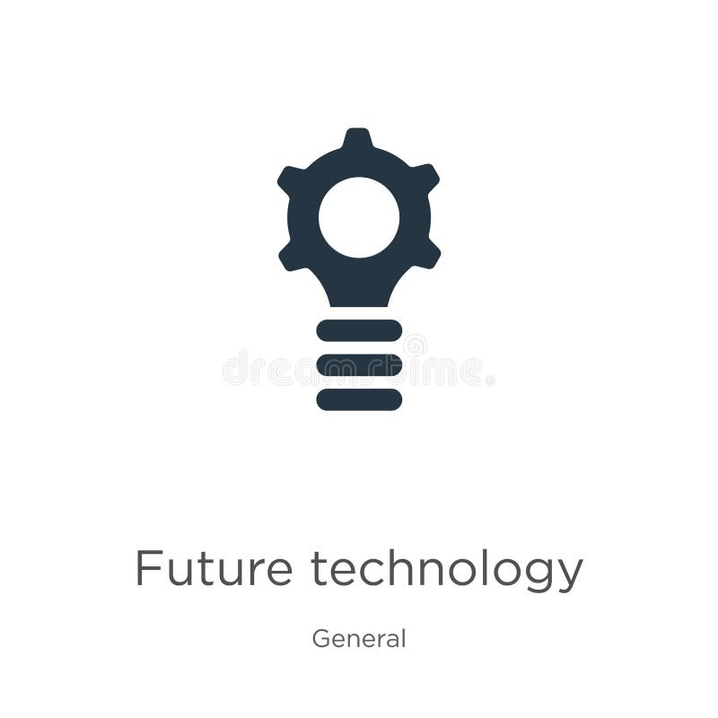 Future Technology Icon Vector. Trendy Flat Future Technology Icon from ...