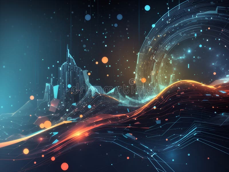 Future Technology Wallpaper Neon Background Abstract Art Website Design ...