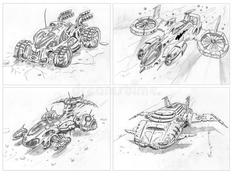 Future transports stock illustration. Illustration of idea - 20191527