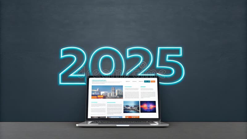 Future Trends 2025 Technology Laptop Displays 2025 Symbolizing ...
