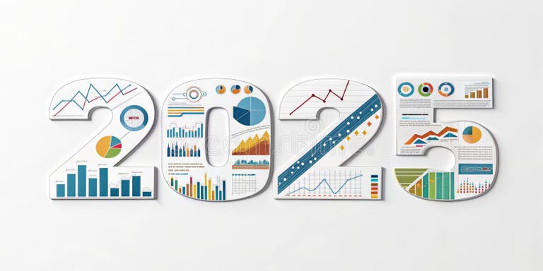 Future Trends Visualization for 2025 a Creative Representation of the ...