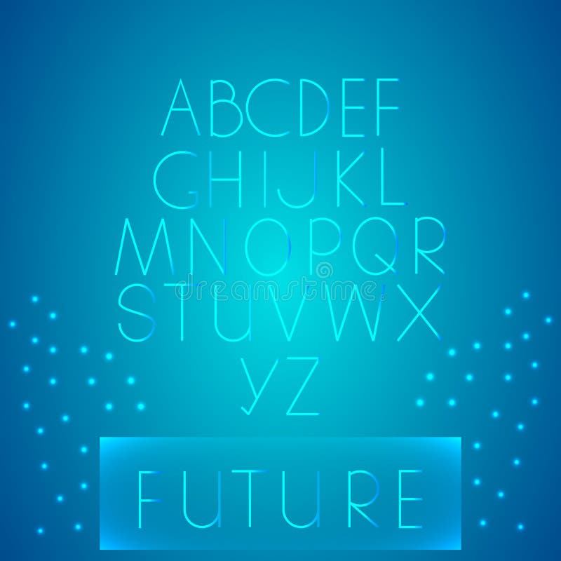 Future type stock illustration. Illustration of future - 89593842