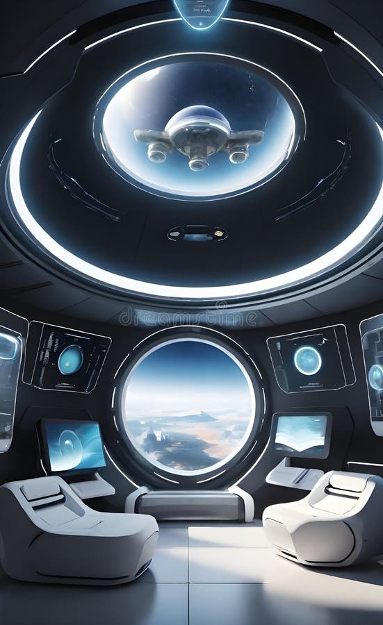 Future View with Upgrade Technology Ai Generated Stock Illustration ...