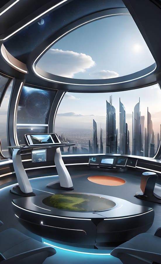 Future View with Upgrade Technology Ai Generated Stock Illustration ...