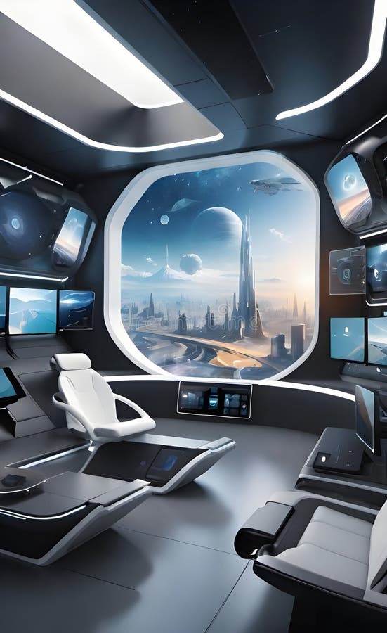 Future View with Upgrade Technology Ai Generated Stock Illustration ...