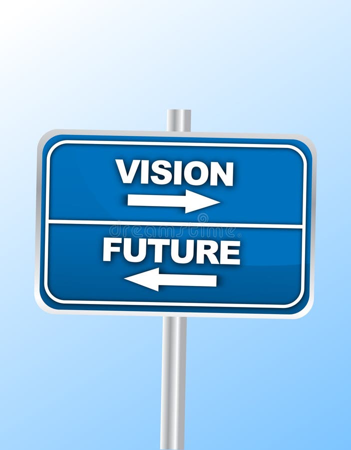 Future Vision stock illustration. Illustration of success - 35009560