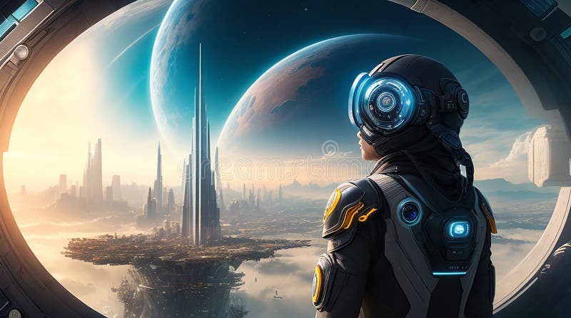 Future Visionaries stock illustration. Illustration of virtual - 303194228