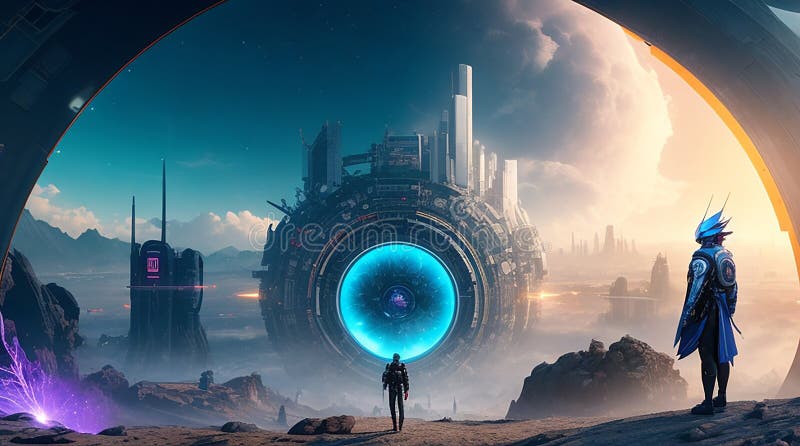 Future Visionaries stock illustration. Illustration of speculative - 303194250