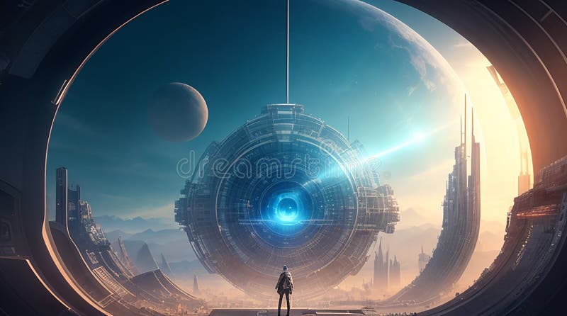 Future Visionaries stock illustration. Illustration of advanced - 303194362