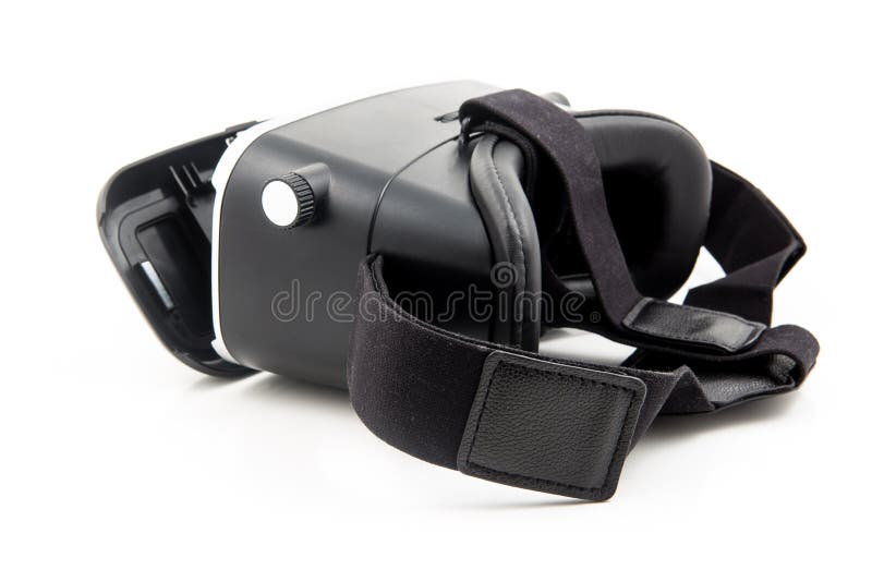 The Future VR Headset Blacks Virtual Reality Transformed Half Front ...