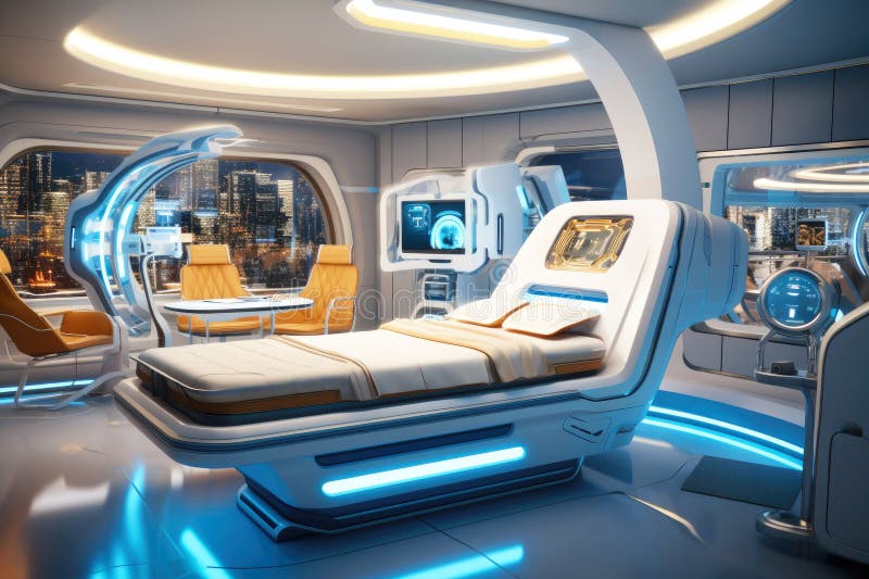 Future of Ward Monitoring: High Tech Solutions for Optimal Care Stock ...