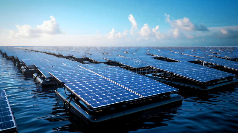 Future Where Entire Countries are Powered by Vast Arrays of Floating ...