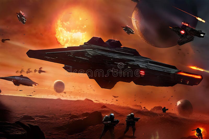 In a Future Where Multiple Star Systems are Ruled by a Single Em Stock ...