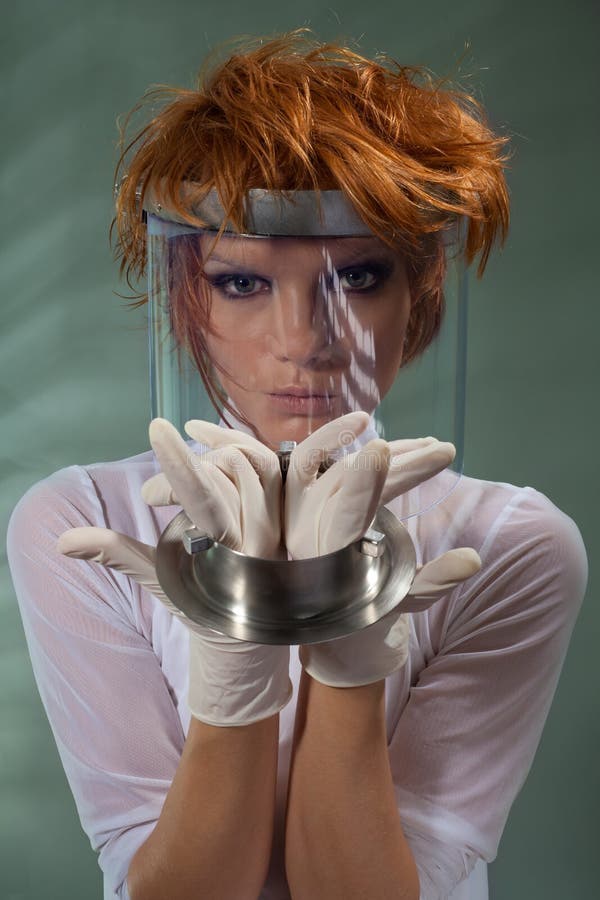 Future woman concept stock photo. Image of look, future - 16907308