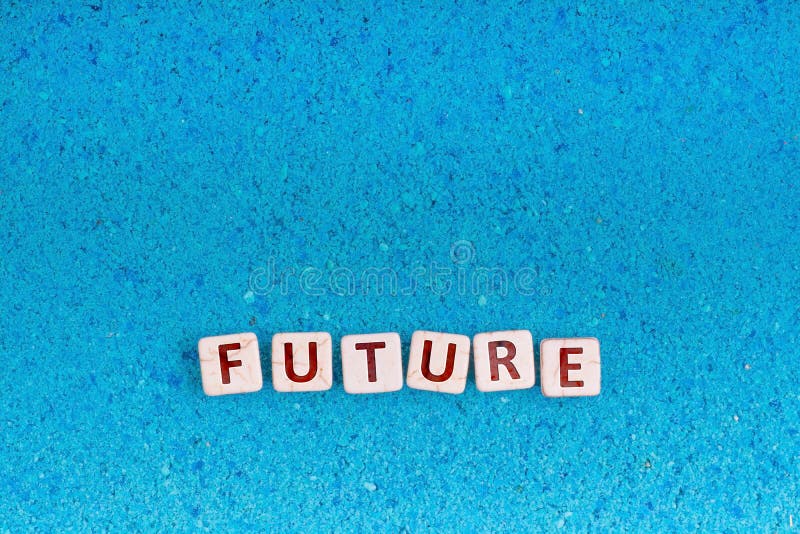 Future word on stone stock image. Image of success, tech - 120237873