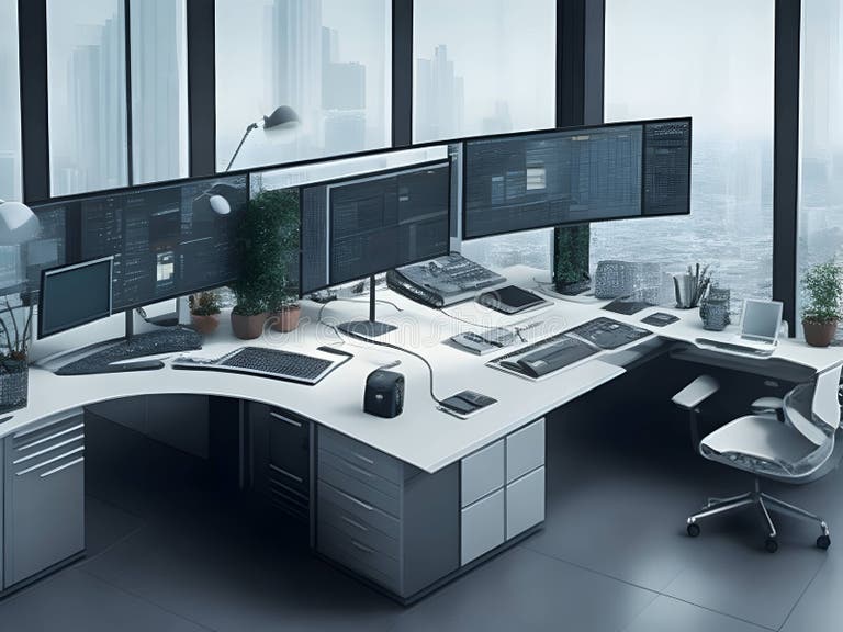 The Future of Work: Captivating Images of Technologically Advanced ...