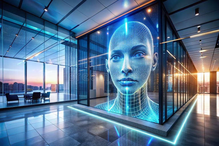 FutureForward Architectural Design Immersive Holographic Face Scan ...