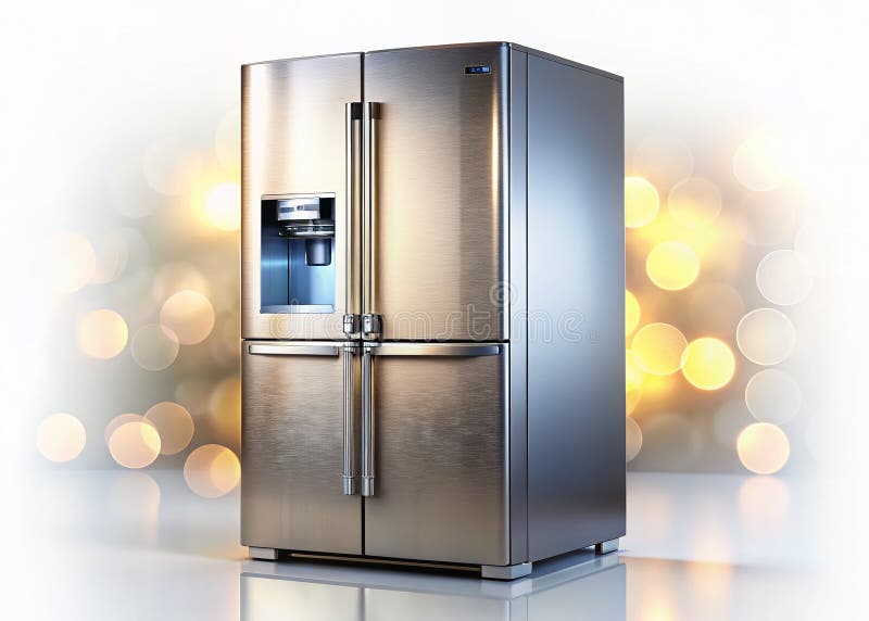 FutureForward Smart Refrigerator a Modern Kitchen Appliance Designed ...