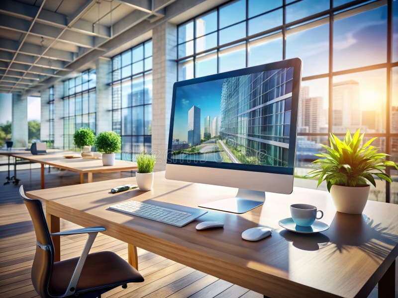 FutureForward Workspace Innovative Design CuttingEdge Technology and ...