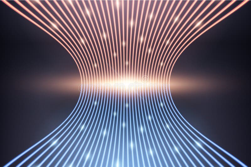 Big Data lines connected stock vector. Illustration of line - 126509586