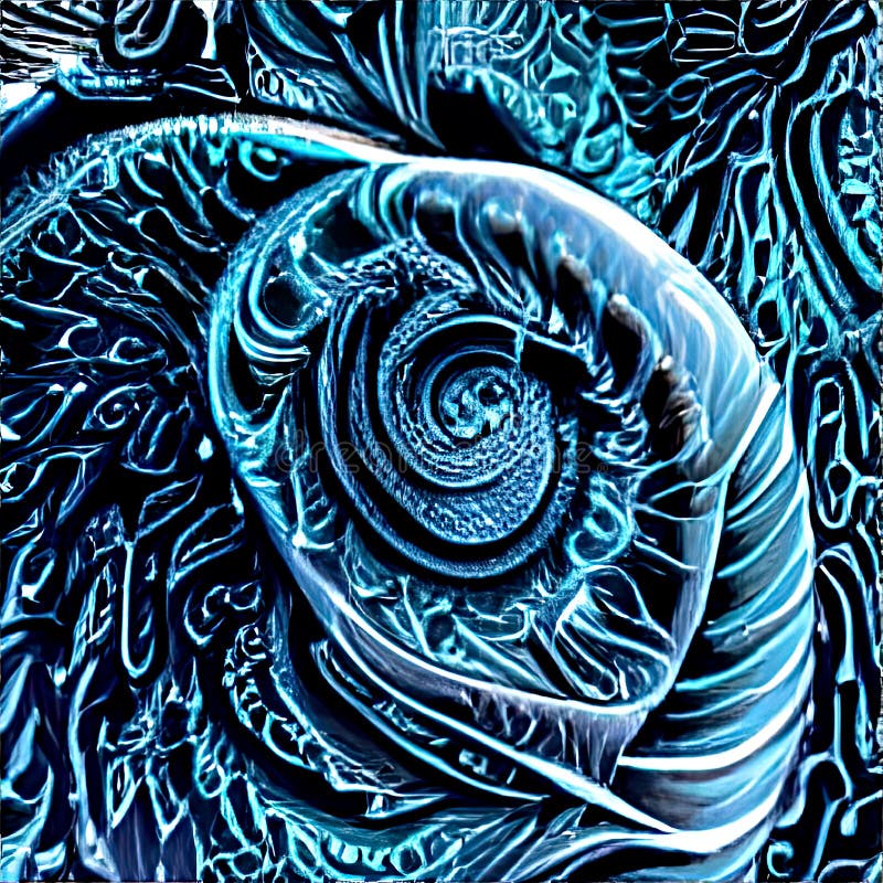 Futurist Sci-Fi Abstract Art. Abstract Art Creative Background Stock ...