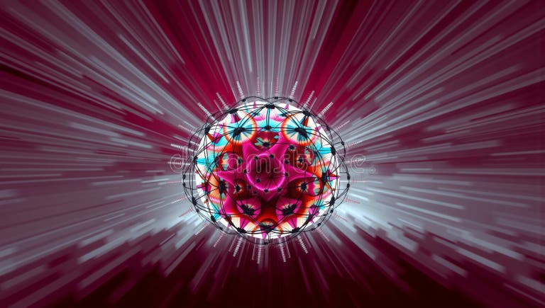 Futuristic Abstract Art Sphere Stock Photo - Image of technology ...