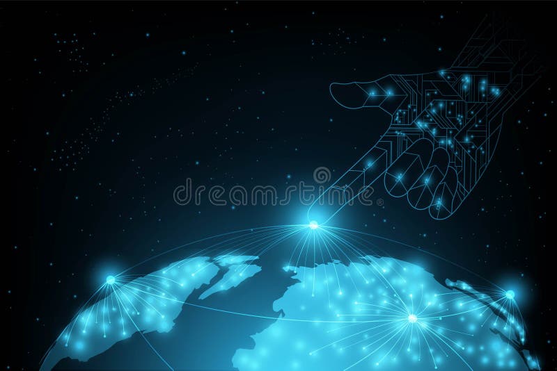 Futuristic Abstract Background .Future Theme Concept Background.Data ...