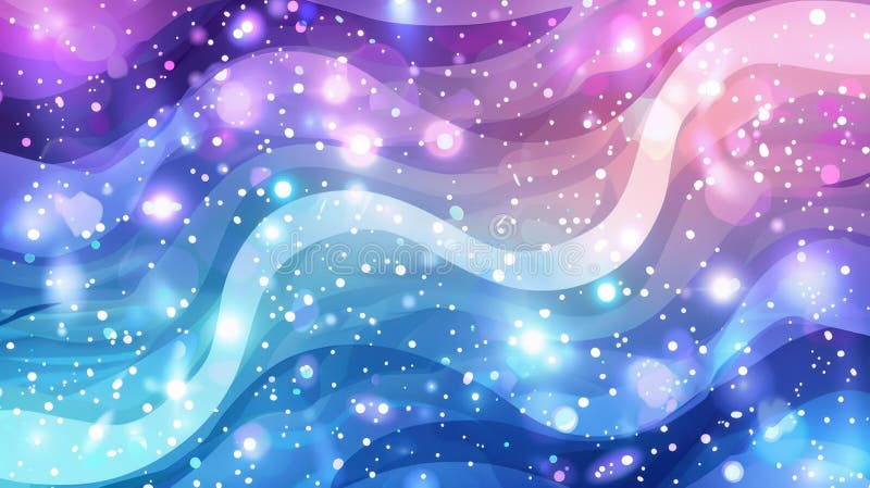 Futuristic Abstract Background with Glowing Lights in a Vector ...