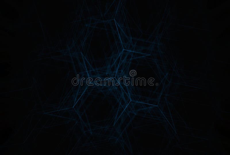 Futuristic Abstract Background Hexagon Network Pattern Geometry Shape ...
