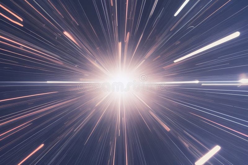 Dynamic Abstract Background with a Cosmic Glow in the Center of the ...