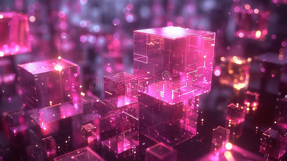 Futuristic Abstract Background with Modern Technological Design ...