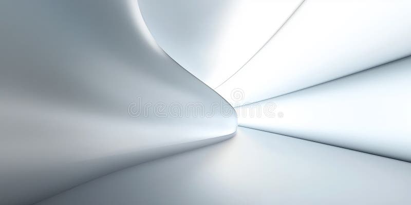 Futuristic Abstract Background with White and Gray Color Tone Stock ...