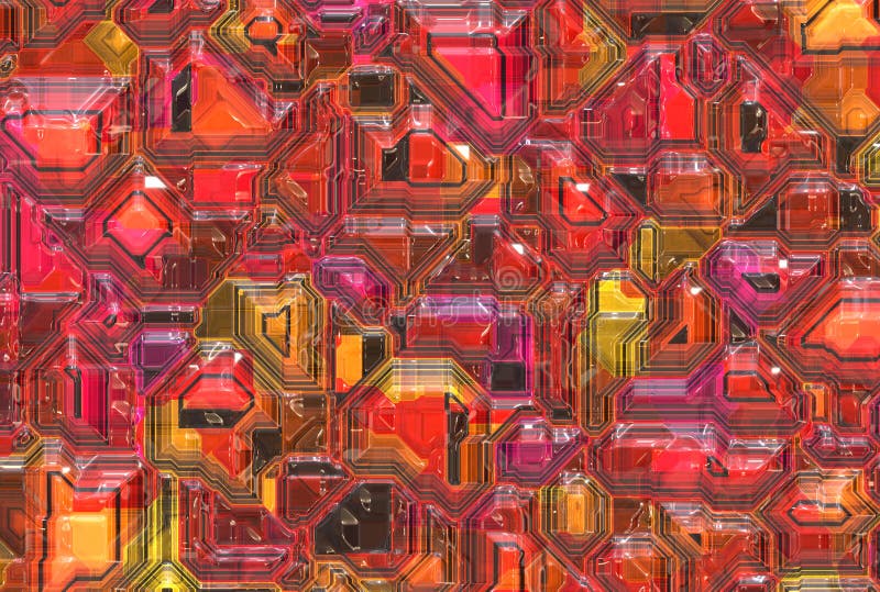 Futuristic Abstract Backgrounds. Digital Smooth Texture Stock ...