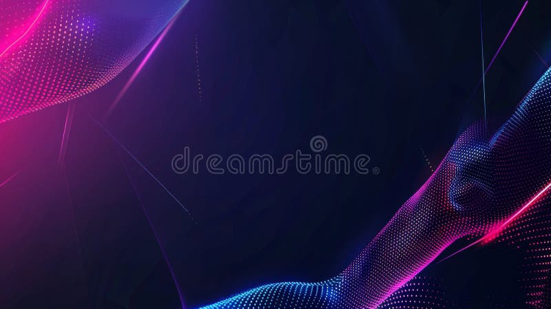 Futuristic Abstract Banner Background with Sleek Design Elements and ...