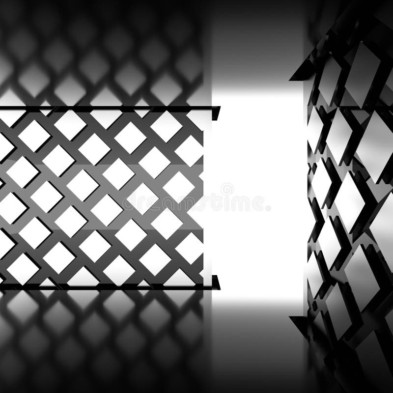 Futuristic Abstract Black Background Stock Illustration - Illustration ...